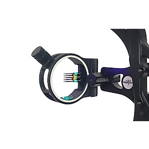 SAS Compound Bow Fiber Optic LED Sight Light 3/8-32 Thread Universal Fit