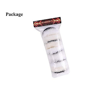 GRACEFUR Lambs Wool Polishing Buffing Pad Hook and Loop Soft Cutting Pad 3"/4"/5"/6"/7" Available Polisher for Auto Car (3"-10pack)