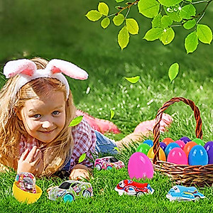 VAPCUFF Easter Gifts for Kids, Easter Basket Stuffers for Toddlers Easter Basket Stuffers for Kids Easter Gifts for Baby Toddlers Easter Baskets for Kids Age 3-5 Prefilled Easter Eggs - 12Pcs