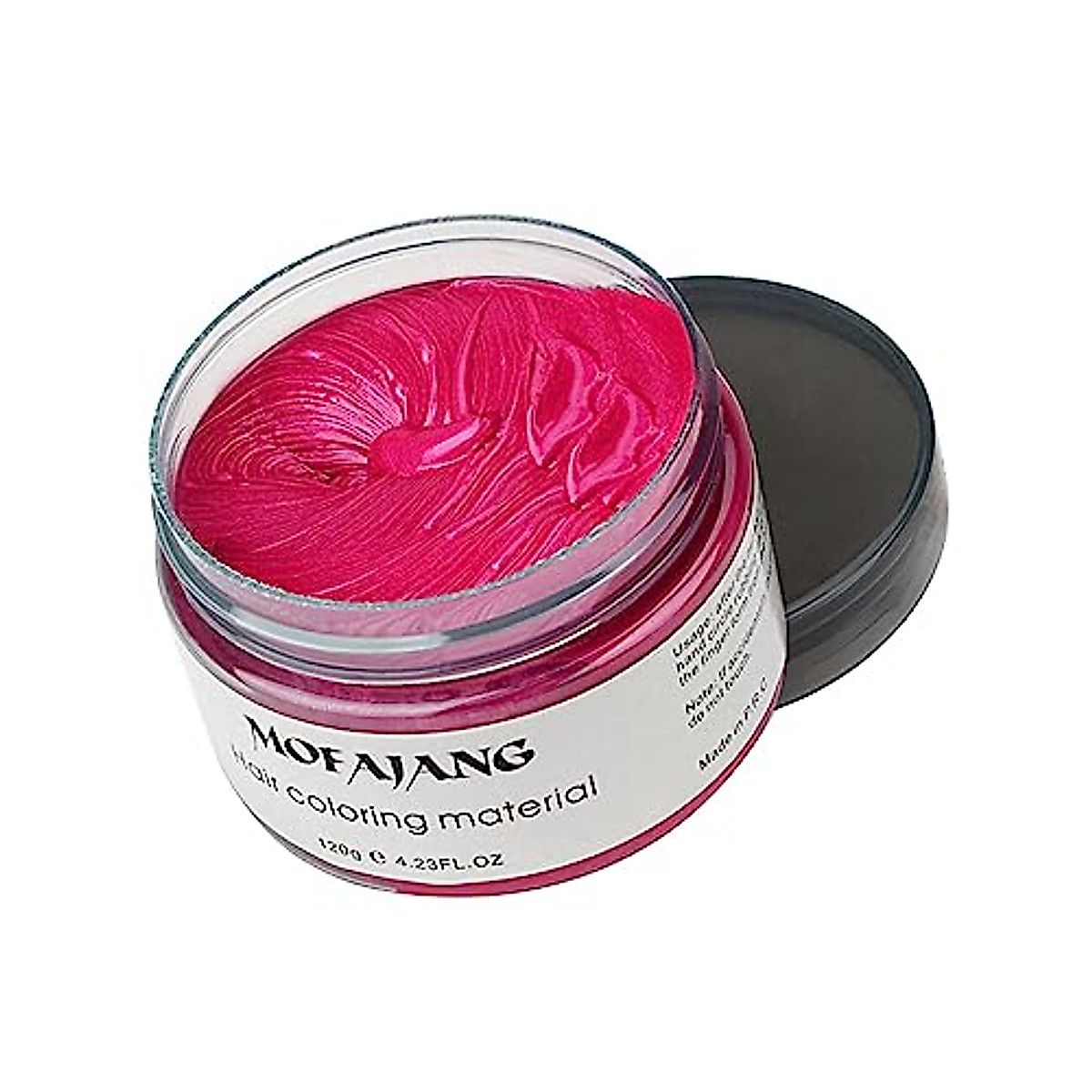 Red Hair Wax Color, SOVONCARE Temporary Dye Wax Natural Hairstyle Cream Hair Pomades for Women & Men Party Cosplay Halloween Date 4.23 oz (Red)