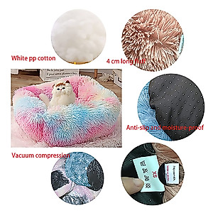 YXXJJ Pet pad Plush Dog Bed Cushion Large Dog Bed House pet Square Cushion Bed pet Kennel Super Soft and Fluffy Comfortable cat and Dog House Soft and Warm, Comfortable to Touch, Easy to Carry