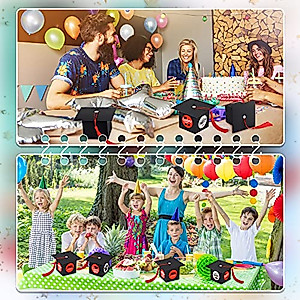 60 Pieces Graduation Candy Boxes 2023 Graduation Cap Gift Box Graduation Celebration Chocolate Box with Stickers for 2023 Graduation Gifts Grad Ceremony Party Favors (Red and Black)