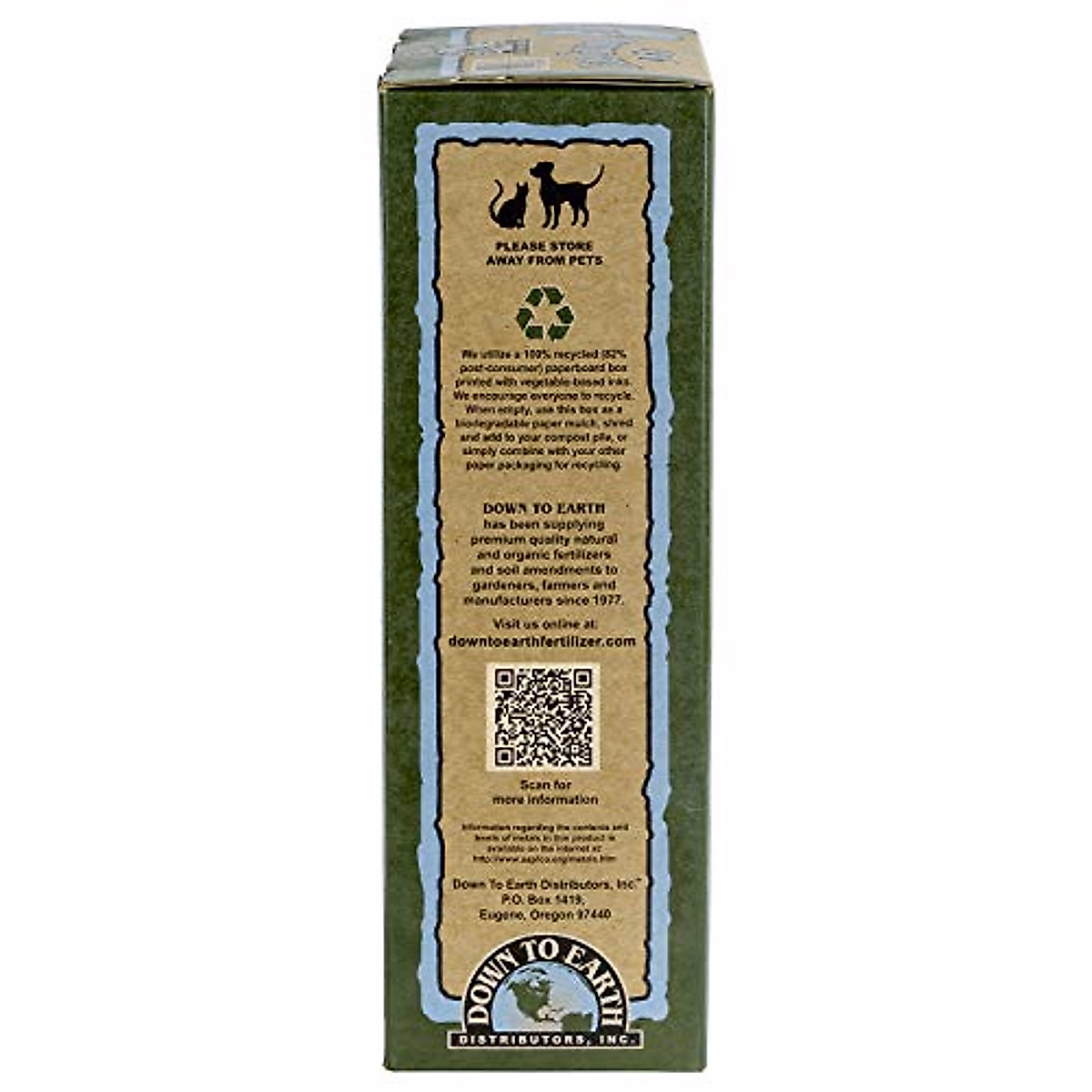 Down to Earth Organic Bat Guano Fertilizer Mix 7-3-1, 2 lb