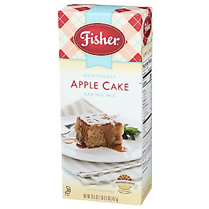 Fisher Northwest Apple Cake Mix, 16.5 OZ (Pack of 3)