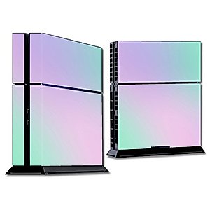MightySkins Skin Compatible with Sony PS4 Console - Cotton Candy | Protective, Durable, and Unique Vinyl Decal wrap Cover | Easy to Apply, Remove, and Change Styles | Made in The USA