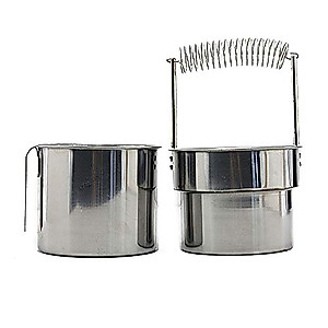 Meyaus Deluxe Double Layer Artist Brush Washer Brush Cleaner with Wash Tank