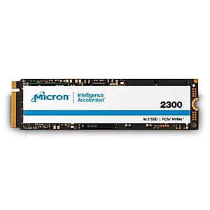 Micron 244436 Ssd Mtfdhba512tdv-1az1aabyy 512gb 2300 Pcie Nvme M.2 2280 Non-sed