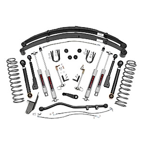 Rough Country X-Series 4.5" Lift Kit for 1984-2001 Jeep Cherokee XJ 4WD - 63330