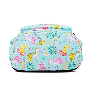 abshoo Little Kids Unicorn Toddler Backpacks for Girls Preschool Backpack With Chest Strap (Unicorn Light Blue)