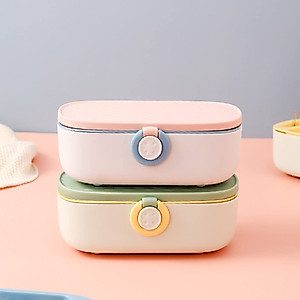 Missraza Sewing Kit, Portable Sewing Kit for Adults, Plastic Sewing Box Needle and Thread Kit Sewing Accesories and Supplies