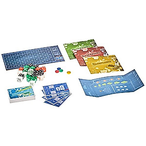 Blueprints Board Game - Architectural Strategy Game for Building Marvels with Wood, Glass, Stone, and More! Family Game for Kids & Adults, Ages 13+, 2-4 Players, 30 Min Playtime, Made by Z-Man Games