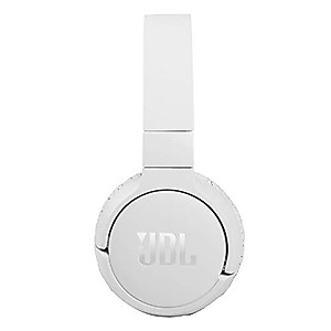 JBL Tune 660NC: Wireless On-Ear Headphones with Active Noise Cancellation - White