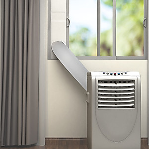 LBG Products Portable Air Conditioner Hose Cover Wrap, Insulated Hose Cover, Fit AC Exhaust Hose Up to 5.9" Diameter, 59" Length, Gray