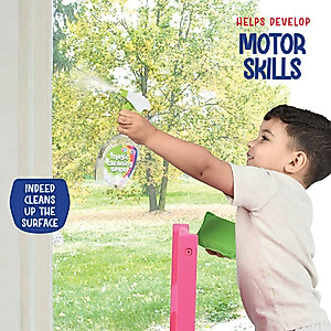 Play22 Kids Cleaning Set 12 Piece - Toy Cleaning Set Includes Broom, Mop, Brush, Dust Pan, Duster, Sponge, Clothes, Spray, Bucket, Caution Sign, - Toy Kitchen Toddler Cleaning Set - Original