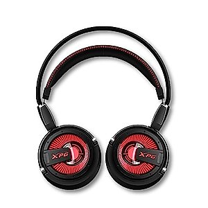 XPG Precog Gaming Headset with Mic Hi-Fidelity Dual Drivers 7.1 Virtual Surround Sound (XPG Precog), One Size