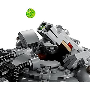 LEGO Star Wars Spider Tank 75361, Building Toy Mech from The Mandalorian Season 3, Includes The Mandalorian with Darksaber, Bo-Katan, and Grogu 'Baby Yoda' Minifigures, Gift Idea for Kids Ages 9+