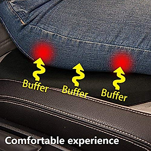 Sojoy iGelComfort - Cojín giratorio de Gel con espuma viscoelástica