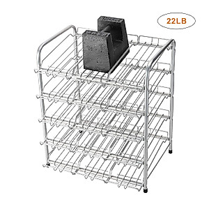 Rice rat Can Organizer for Pantry, Can Rack Can Storage Dispenser for Canned Food (5 tiers)