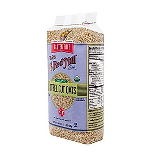 Bob's Red Mill Gluten Free Organic Steel Cut Oats, 24 Ounce