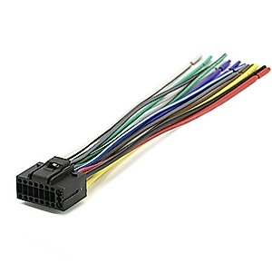 Goliton 16 Pin Wire Harness Compatible for Kenwood Select Stereo Head Unit Ref Part no E30-6881-25 KDC-MP345U DDX-318 DDX-319 DDX-418 DDX-419 DDX-719