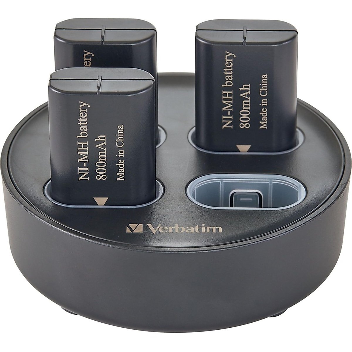 Verbatim Charging Stand with 4 x 800mAh Rechargable Battery Packs for use with Xbox Controllers Xbox Series X, Xbox Series S, Xbox One X, Xbox One S