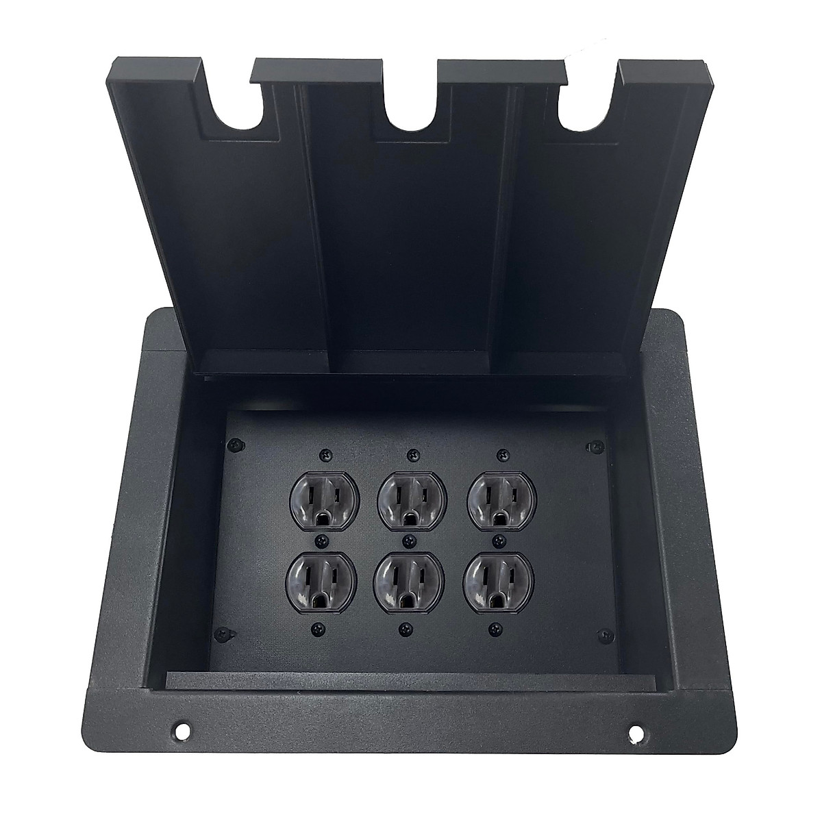 ProCraft ProAudio Recessed Pocket Floor Box 3 AC Duplex