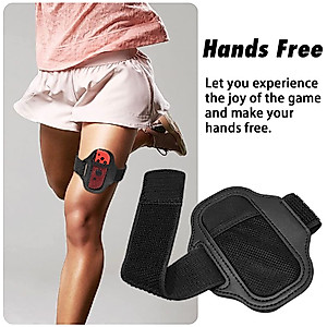 ZWZY Leg Strap Compatible with Switch Sports and Ring Fit Adventure, Adjustbale Elastic Straps for Switch & OLED Model