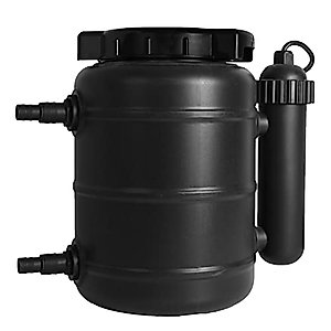 TotalPond Complete Pond Filter with UV Clarifier Black 15.16 x 9.06 x 13.11 in.