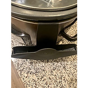 Lid Pocket Slow Cooker Lid Holder | Fits Most Slow Cookers | Hands-Free Design Keeps Countertops Clean | Unique Crock Pot Kitchen Pot Organizer | Works With Most Crocks