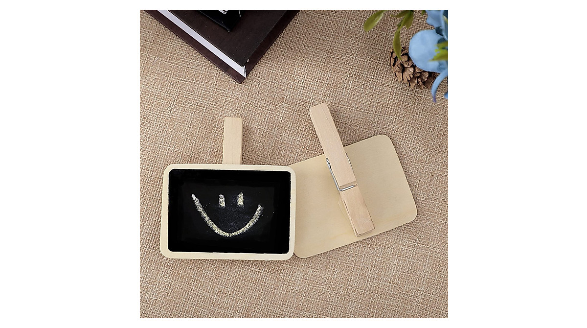 48 PCS Mini Chalkboard Signs - Perfect for Events