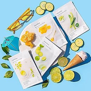 innisfree My Real Squeeze Mask Face Sheet Masks, Tea Tree, 6-Pack, 6 ct.