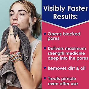 Clearasil Rapid Rescue Deep Treatment Wash, 6.78 Fl Oz (Packaging May Vary) (Pack of 4)