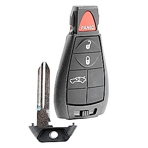 KeylessOption Keyless Entry Remote Control Car Key Fob for Dodge Chrysler Jeep