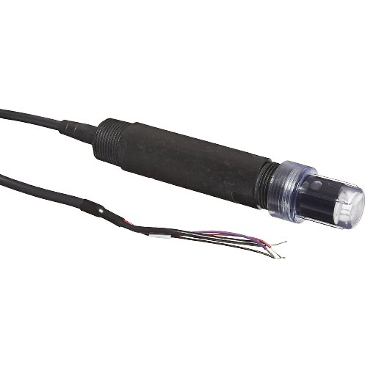 Sensorex S272CD-TC Ryton PPS Body Low Cost Submersion and In-Line pH Electrodes, Double Junction, 3/4" NPT Flat Surface, Heavy Duty with Temperature Sensor