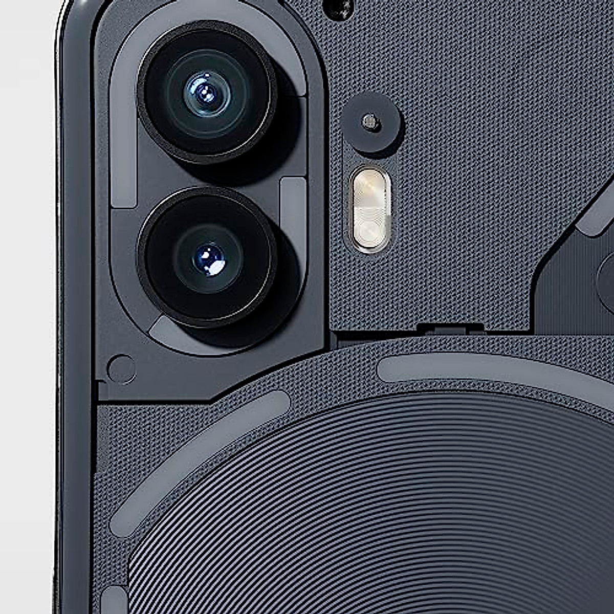 Nothing Phone 2 5G Dual 256GB 12GB RAM Unlocked (GSM Only | No CDMA - not Compatible with Verizon/Sprint) Global, NGP Wireless Charger Included – Dark Grey