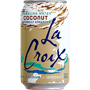 LaCroix Sparkling Water, Coconut, 12 Fl Oz (pack of 8)