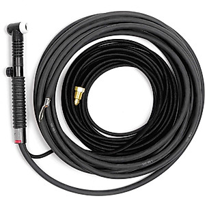 TIG Torch Kit, A-150FV, 25 ft., 2PC, Rubber