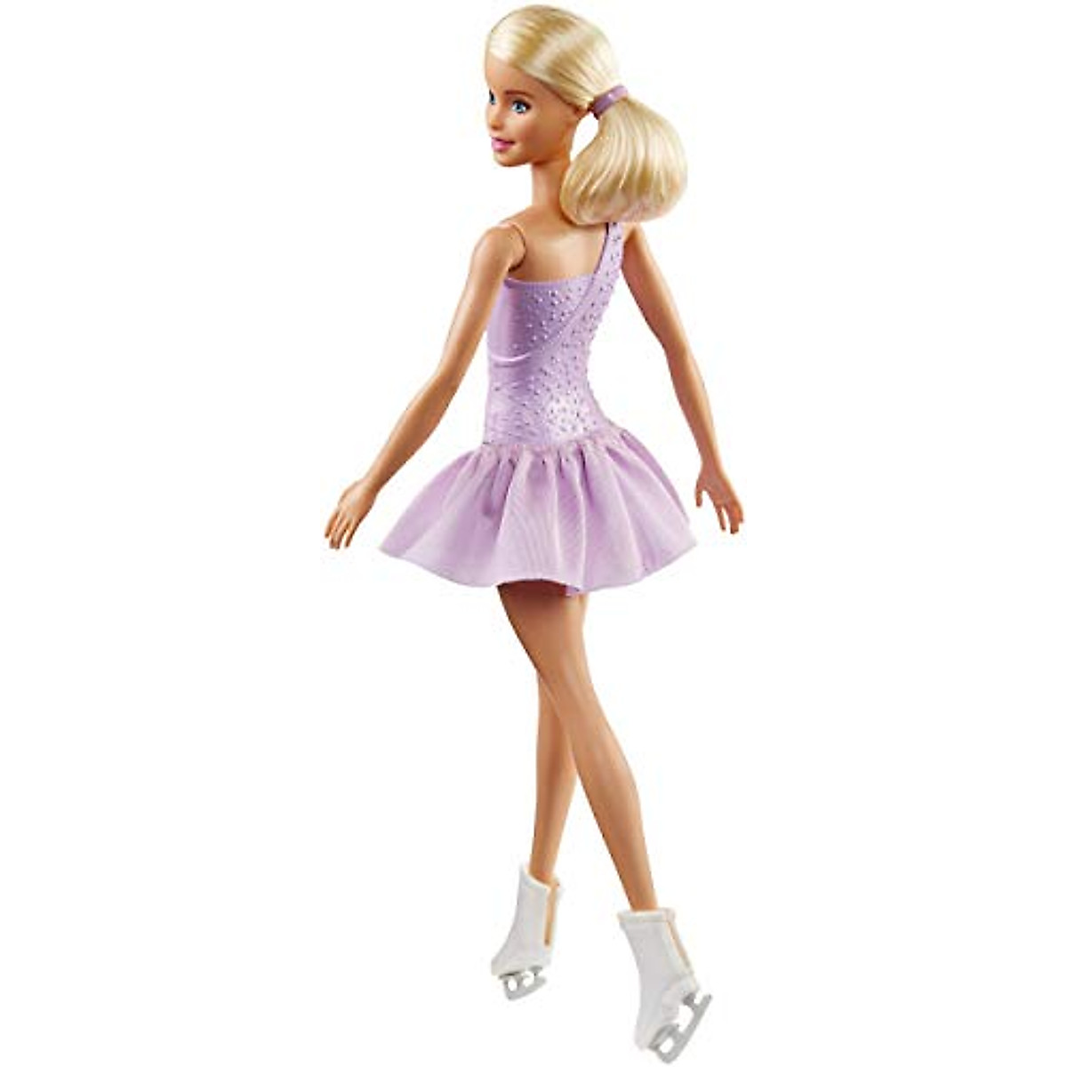 Barbie Figure Skater Doll Dressed in Purple Outfit