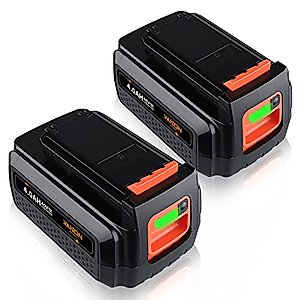 VANON Replacement for Black and Decker 40V Lithium Max Battery 4.0Ah LBXR36 LBX2040 LBXR2036 LST540 LCS1240 LBX1540 LST136W,2-Pack