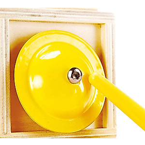 Hape Stacking Music Set | Colorful 6 Piece Musical Box Toy, Wooden Set for Kids 18 months+