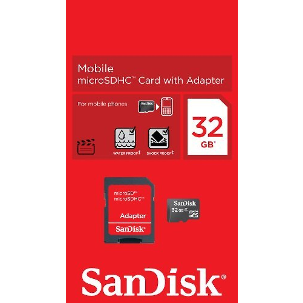 SanDisk SDSDQM032GB35A 32 GB MicroSD High Capacity (microSDHC) - 1 Card