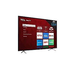 TCL 55S405 55-Inch 4K Ultra HD Roku Smart LED TV (2017 Model)