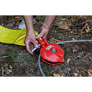 KEEPER - Pulley Block for All Winches Up to 18,000 Lbs. with 36,000 Lbs. Pulling Capacity