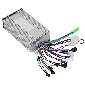 VBESTLIFE 36/48V 500W Electric Brushless Motor Controller Kit,Electric Bike Brushless Controller with LCD Display Throttle Grip Kit