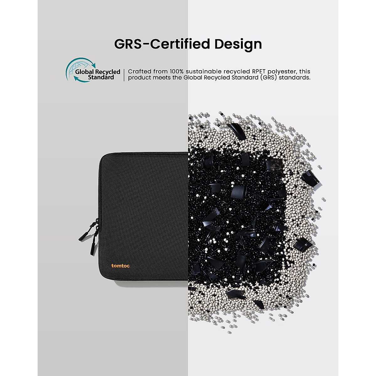 tomtoc 360 Protective Laptop Sleeve Set for 14-inch MacBook Pro M2/M1 Pro/Max A2779 A2442 2023-2021, 12.9 iPad Pro 3rd-6th Gen with Keyboard, Water-Resistant Laptop Case with Organized Accessory Pouch