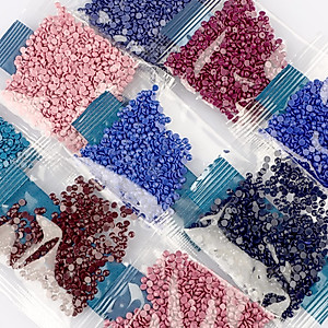 MXJSUA Diamond Art Painting Kits for Adults, Crystal Love Diamond Art Kits Flowers Full Drill Beach Landscape Diamond Art Painting Kits for Adults, Crystal Picture Art for Home Wall Decor 12x16 Inch