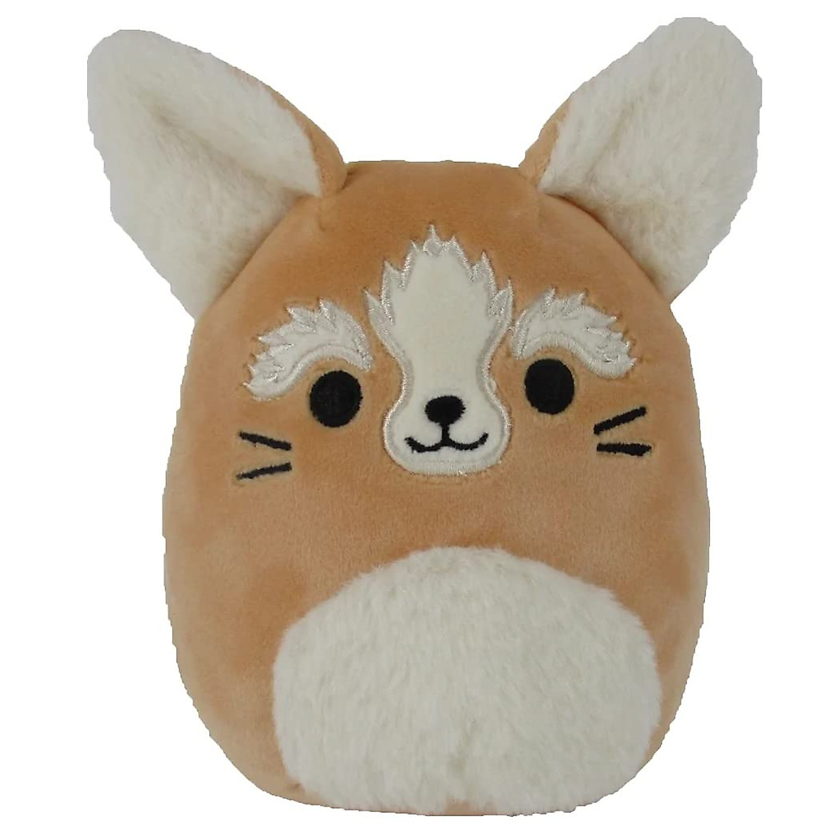 Squishmallow Official Kellytoy Squishy Soft Plush Toy Animal (8 Inch, Katta The Fennec Fox)