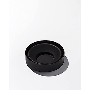 W&P Microwave Silicone Popper Maker | Black | Collapsible Bowl w/Built in Measuring, BPA, Eco-Friendly, Waste Free, 9.3 Cups of Popped Popcorn