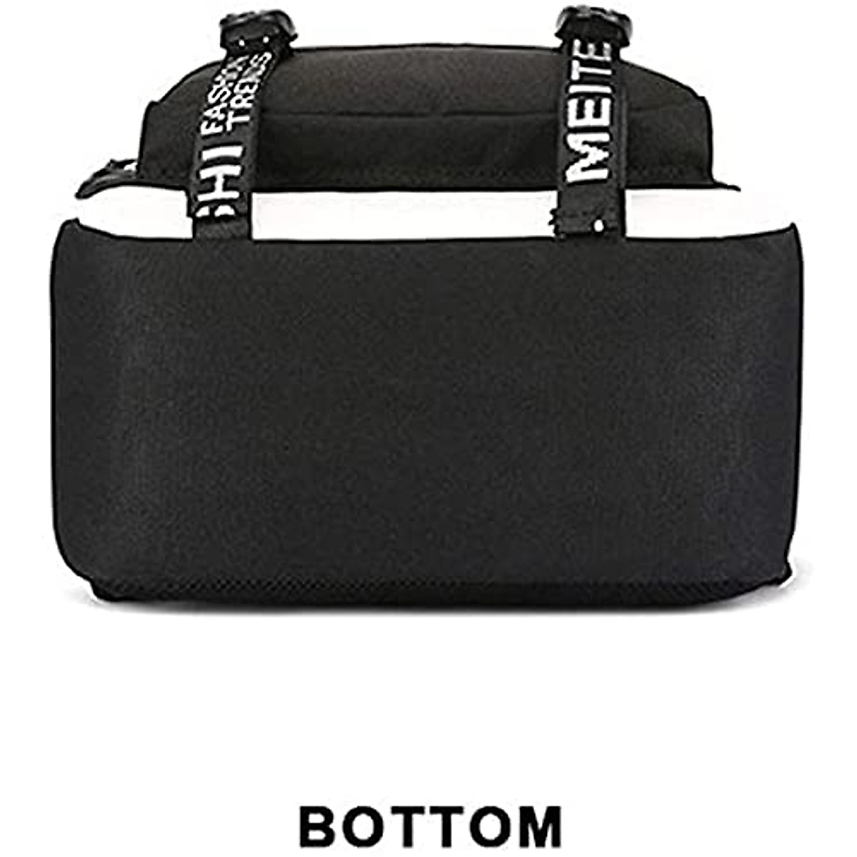 jupkem Stranger Hawkins Middle School AV Club College USB Charging Backpack Laptop Bag Travel Bookbag Over 6 Years Old