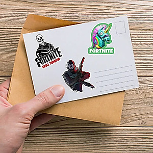 50pcs Fortress Video Game Stickers